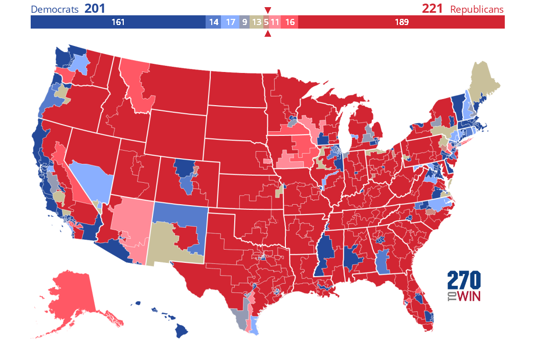2022 House Election Interactive Map - 270toWin 2022 House Election Interactive Map - 270toWin